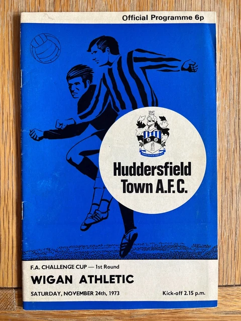 SET OF HUDDERSFIELD Town Football Programmes and Football League ...
