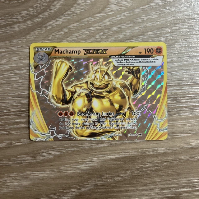MACHAMP BREAK 60/108 XY Evolutions Full Art Ultra Rare Holo Pokémon TCG ...