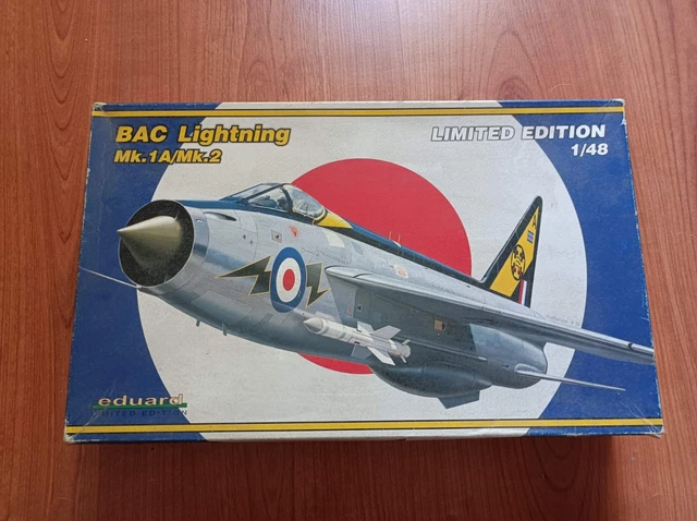 BAC LIGHTNING MK.1A/MK.2 - Eduard 1/48 LIMITED EDITION RARE ...