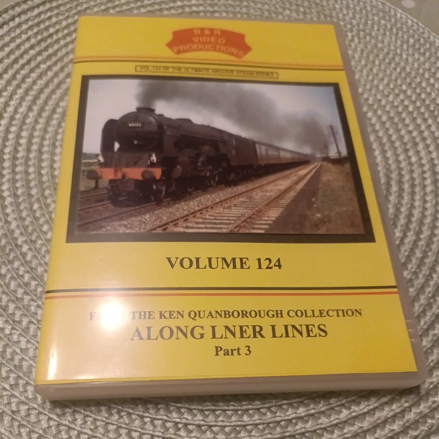 B&R NO 124 Dvd: Along LNER Lines 3: ECML Peterborough Spalding Whitby Middleton £7.99 - PicClick UK