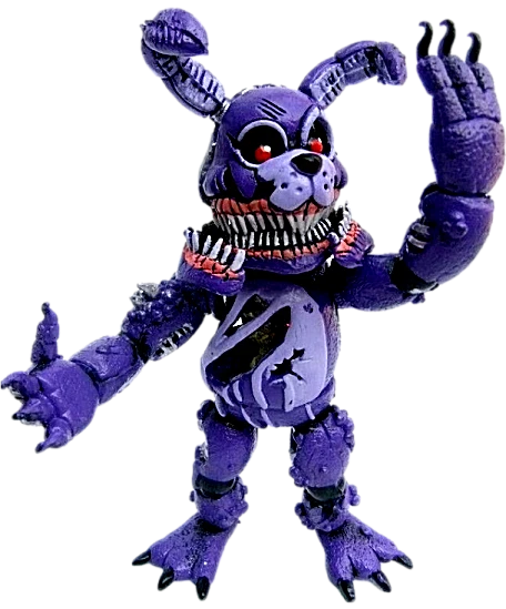 FIVE NIGHTS AT freddys FNAF TWISTED FOXY action figure size 8" FREE ...