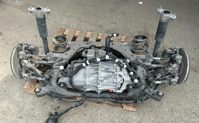TESLA MODEL Y Rear Motor Drive Unit Gearbox Axle Driveshaft Subframe ...