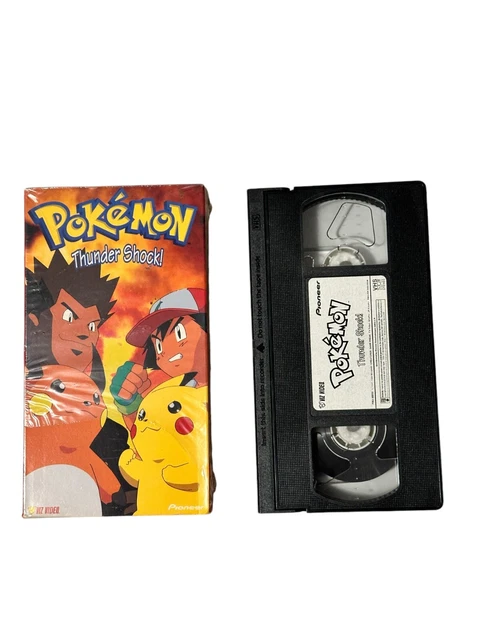 POKEMON THUNDER SHOCK Vol. 5 (VHS, 1999) Nintendo Vintage Pioneer Video ...