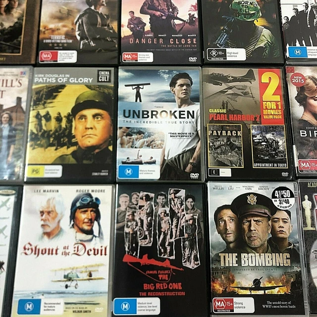 WAR FILMS & Documentaries DVD's Pick Your Own - New & Old - Updated ...