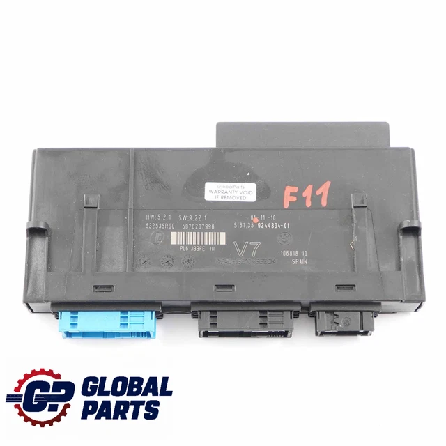 BODY CONTROL MODULE BMW F11 ECU Junction Box 3 PL6 JBBFE III V7 9244394 ...