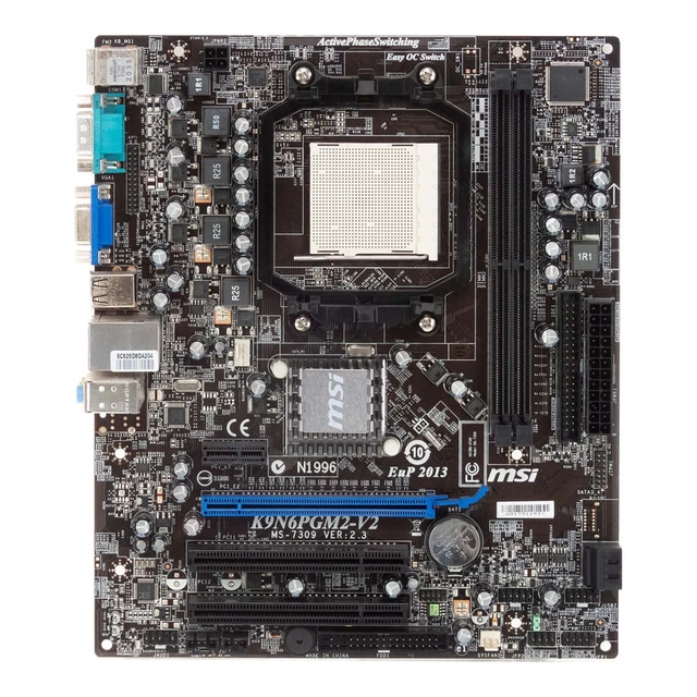 MAINBOARD MSI MS-7309 Ver:2.3 K9N6Pgm2-V2 Socket Am2+ Ddr2 Pcie Pci ...