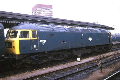 ORIGINAL COLOUR SLIDE of 47088 BR class 47 diesel loco £4.99 - PicClick UK