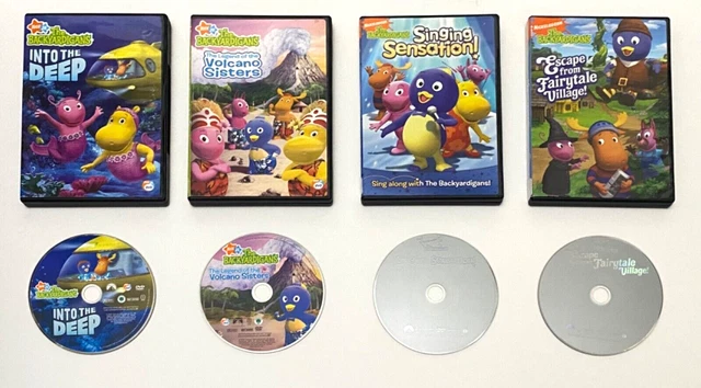 NICK JR THE Backyardigans DVD Lot 12 episodes + music videos euc $26.99 ...