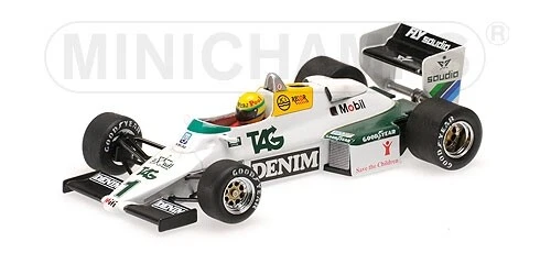 1983 WILLIAMS FW08C Ford Ayrton Senna F1 Formula 1 1:43 Model ...
