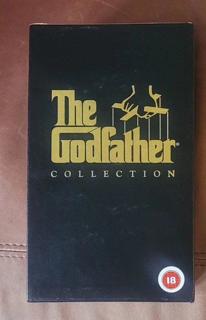 THE GODFATHER COLLECTION Trilogy Box Set VHS Video 2001 Cert 18 £11.12 ...