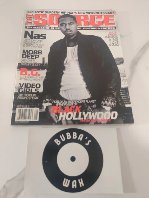 THE SOURCE MAGAZINE Issue #179 August 2004 Nas cover Mobb Deep $20.11 ...