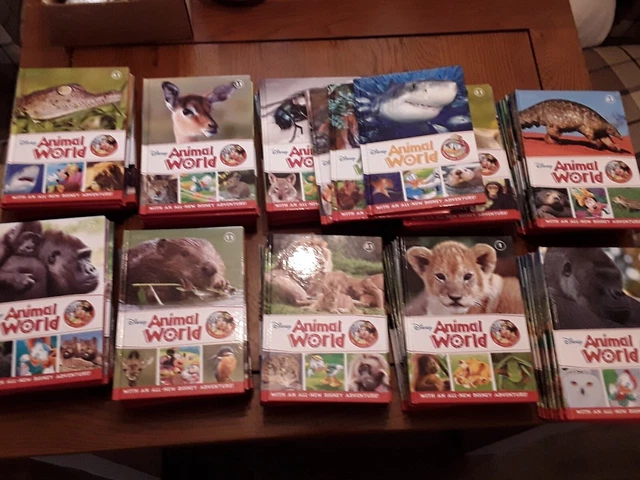 DISNEY ANIMAL WORLD books x94 £63.08 - PicClick UK