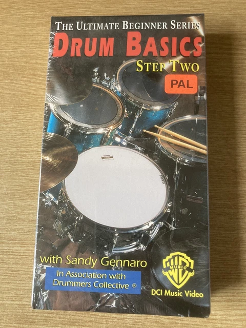DRUM BASICS STEP Two VHS Video £0.99 - PicClick UK