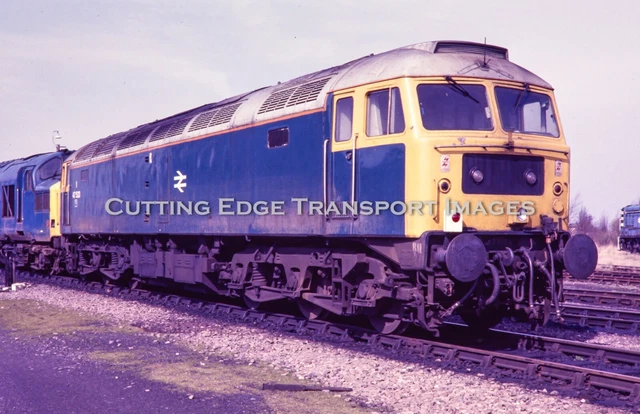 ORIGINAL RAILWAY SLIDE: Class 47 Diesel 47523 1989 D-1808 £1.99 ...