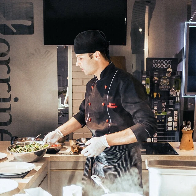 HIGH QUALITY CHEF Hat Cap Cook Cooking Fashion Men Women Mesh+cotton ...