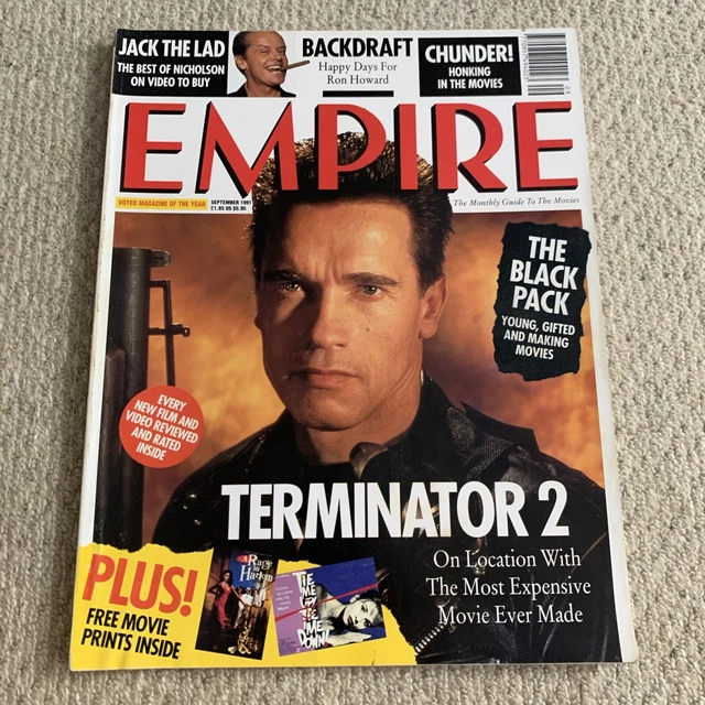 EMPIRE MAGAZINE #27 - Terminator 2, Arnold Schwarzenegger - September ...