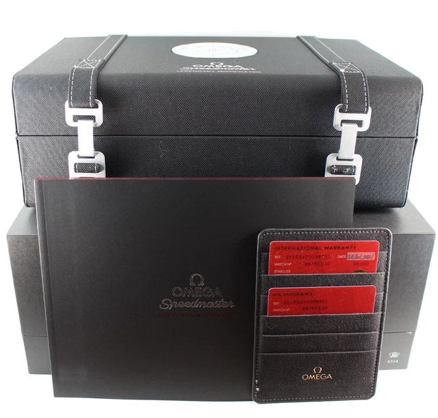 GENUINE OMEGA WATCH Box Speedmaster Legendary Moonwatch Limited Edition ...