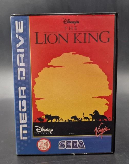 DISNEY'S THE LION King Le Roi Lion - SEGA Megadrive Mega Drive ...