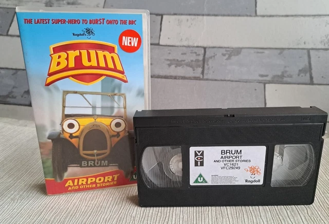 BRUM VHS AIRPORT & Other Stories Classic BBC Kids Tv 2001 £4.99 ...