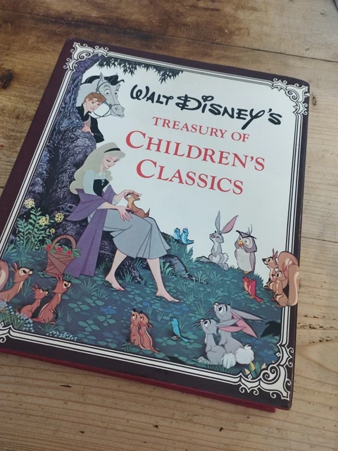 1979 WALT DISNEY'S Treasury of Children's Classics Vintage Hardback ...