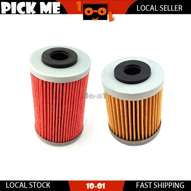 MOTORCYCLE 1ST+2ND OIL Filter For KTM 525 SX / MXC / EXC 2003 local ...