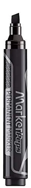 MAPED MARQUEUR PERMANENT JUMBO pointe biseautée. Couleur Noire. Boîte ...