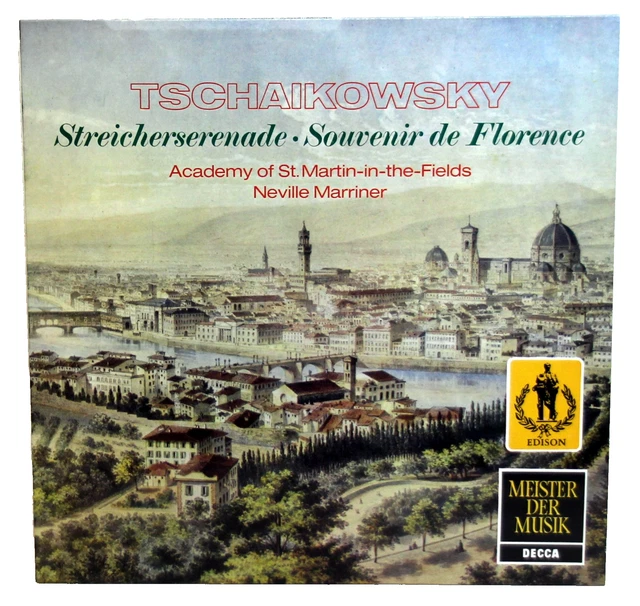 12& VINYL - TSCHAIKOWSKY Streicherserenade-Souvenir de Florence -N ...