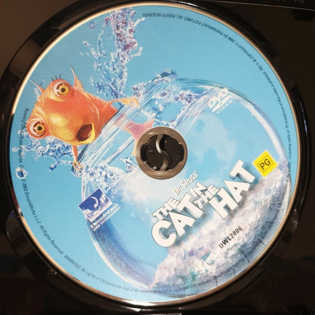 DR SEUSS THE CAT IN THE HAT DVD R4 LIKE NEW FREE POST £4.48 - PicClick UK