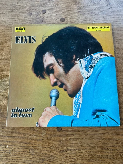 ELVIS PRESLEY ALMOST In Love German Vinyl LP album record Germany INTS ...