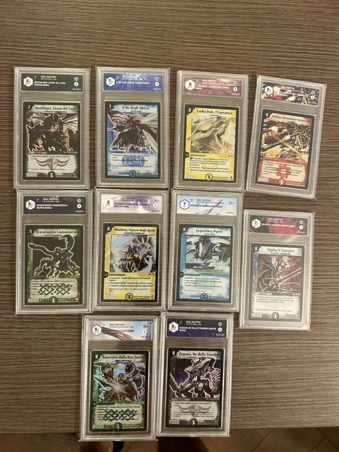 LOTTO DUEL MASTERS Gradate Graad (psa Equivalent) Dm-01 Dm-02 ...