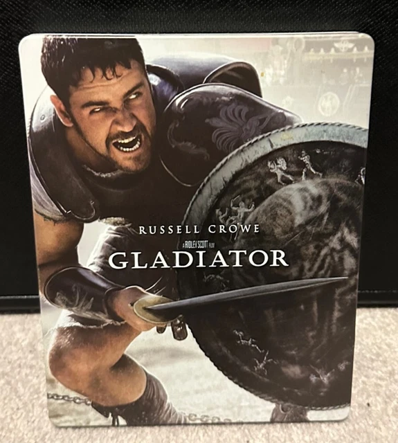 GLADIATOR UHD 4K Blu-ray 20th Anniversary Limited Edition Steelbook Like New EUR 49,48 - PicClick IT