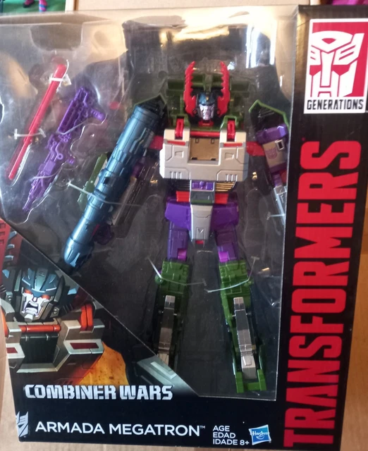 TRANSFORMERS COMBINERS WARS Armada Megatron Decepticon Leader Class ...