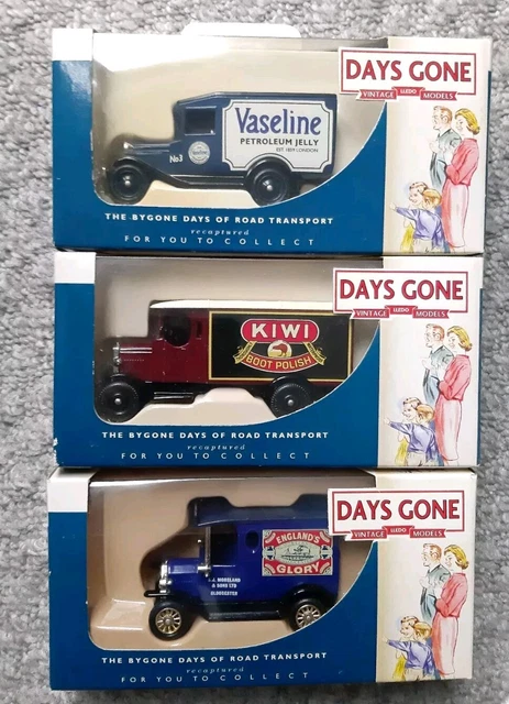 LLEDO DAYS GONE x3 Englands Glory Ford Model T Vaseline Ford Model A ...