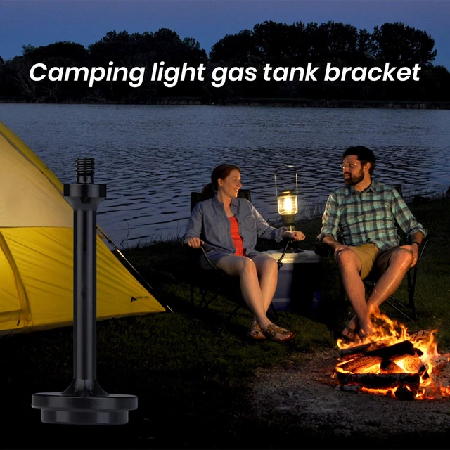 GAS TANK LIGHT Stand Compact Multipurpose Camping Portable Lantern Gas ...