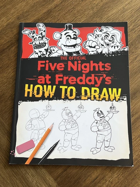 HOW TO DRAW Five Nights at Freddy's: An AFK Book Paperback Scott - Très ...