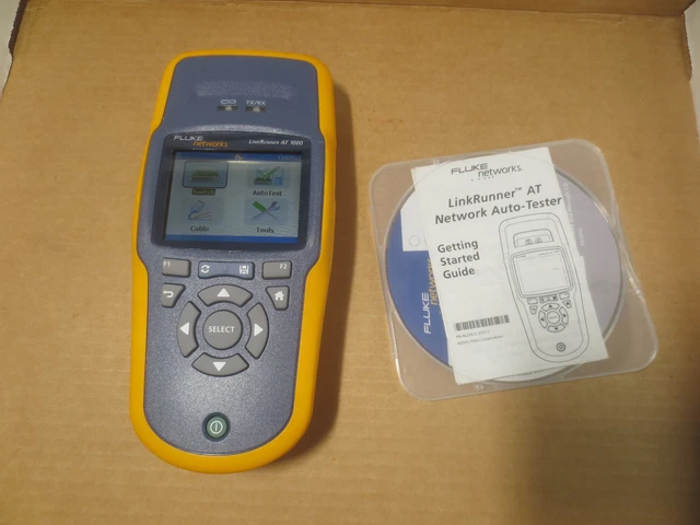 FLUKE NETWORKS LINKRUNNER AT-1000 Network Auto Tester AT1000 $779.00 ...