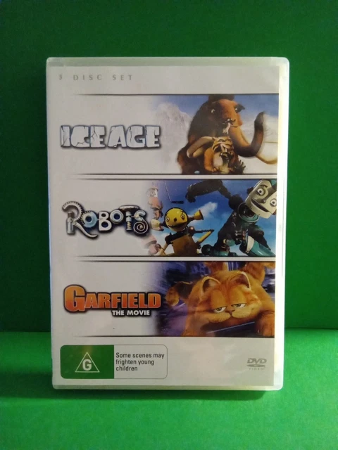 ICE AGE - Robots - Garfield The Movie DVD - Region 4 £6.41 - PicClick UK