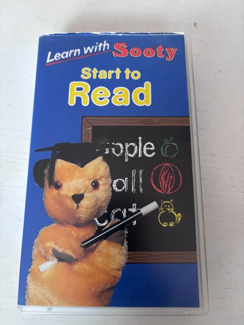 LEARN WITH SOOTY Start to read VHS VIDEO £6.51 - PicClick UK