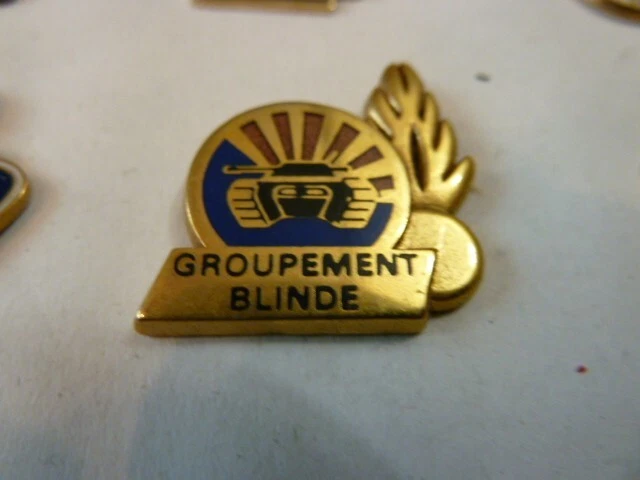 Pins Gendarmerie Nationale Groupement Blinde Boussemart Emaille