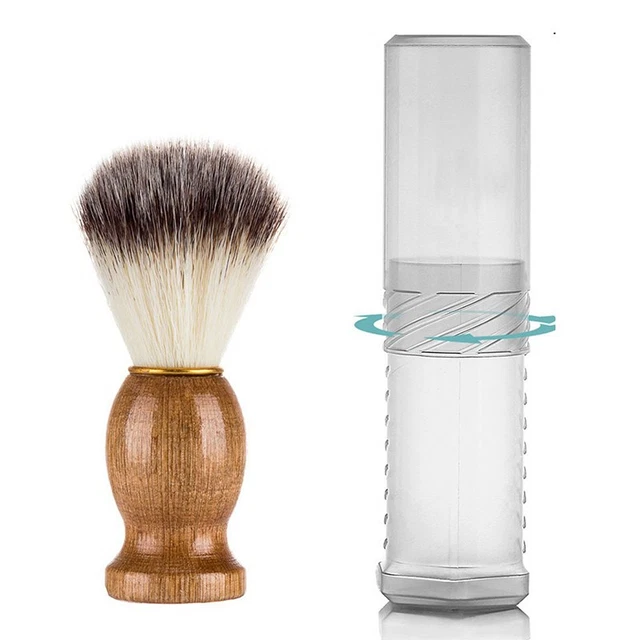 SHAVING BRUSH TRAVEL Case Gift Storage Container For Festival Boyfriend ...