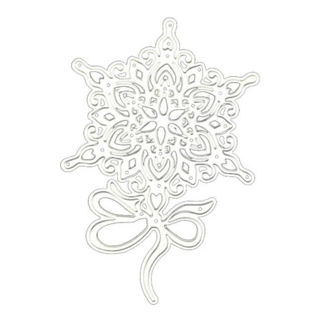 HOLLOW FLOWER BLOSSOM Metal Cutting Dies Stencil Scrapbooking DIY Stamp ...