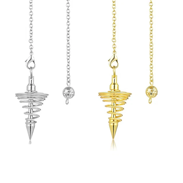 MODELLO ROSA PENDOLO spirale Reiki piramide pendolo Reiki amuleto guarigione EUR 5,33 - PicClick IT