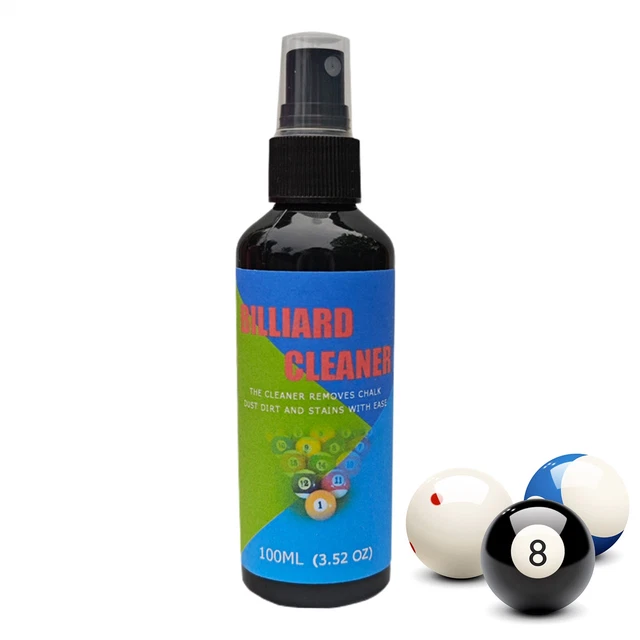 BILLIARD BALL CLEANING Agent Spray For Pool Billiard Balls Deep ...