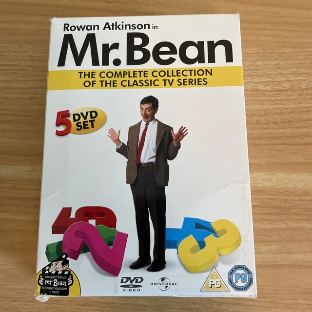 MR BEAN THE Complete Collection Of The Classic TV Series 5 DVD Set £12. ...