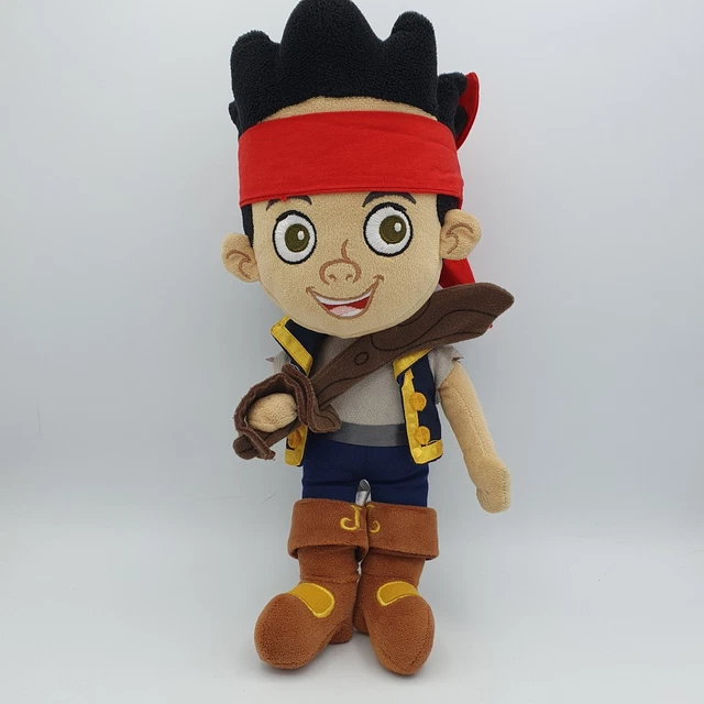 DISNEY STORE LONDON Jake & The Neverland Pirate boy plush 13.5" Peter ...
