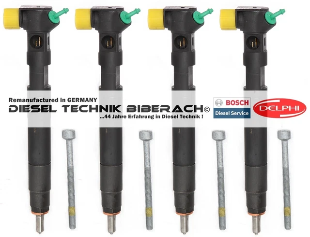 4X INJEKTOR MERCEDES Benz A6510701387 28230891 A B CLA 136PS 1796ccm ...