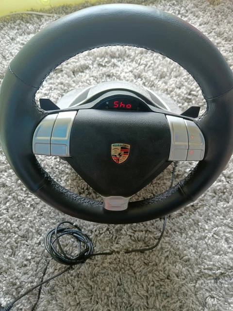 FANATEC PORSCHE 911 Turbo S Steering Wheel Racing Simulator leather ...