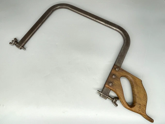 VINTAGE LARGE DEEP Butchers Bone Saw Hacksaw Old Tool £14.99 - PicClick UK