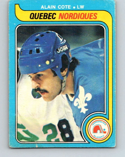 (HCW) 1979-80 O-PEE-CHEE #324 Alain Cote RC recrue Québec Nordiques ...