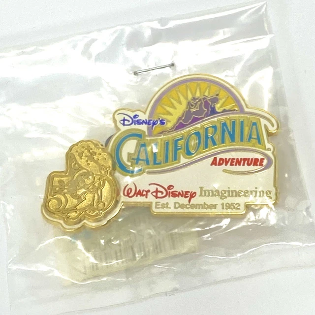 WALT DISNEY IMAGINEERING 50th Anniversary California Adventure Pin, CE ...